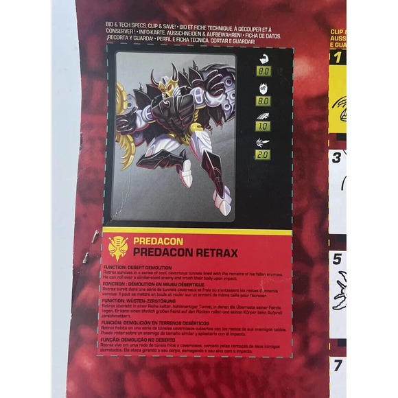 Hasbro | Toys | Transformers Beast Wars Deluxe Predacon Retrax 222 New ...